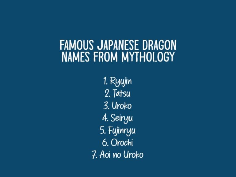95+ Japanese Dragon Names: Mythical, Powerful, and Meaningful ...
