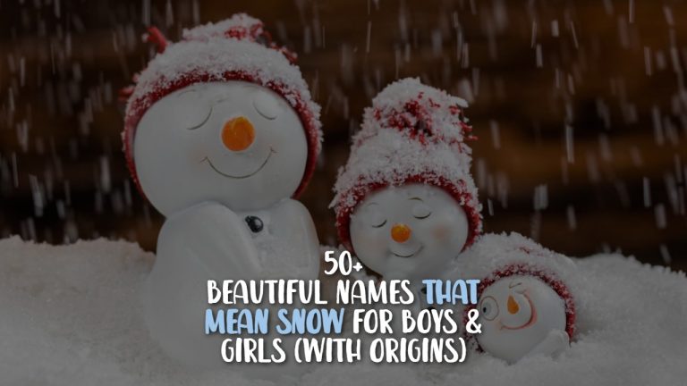 80+ Beautiful Names That Mean Snow for Boys & Girls (With Origins ...