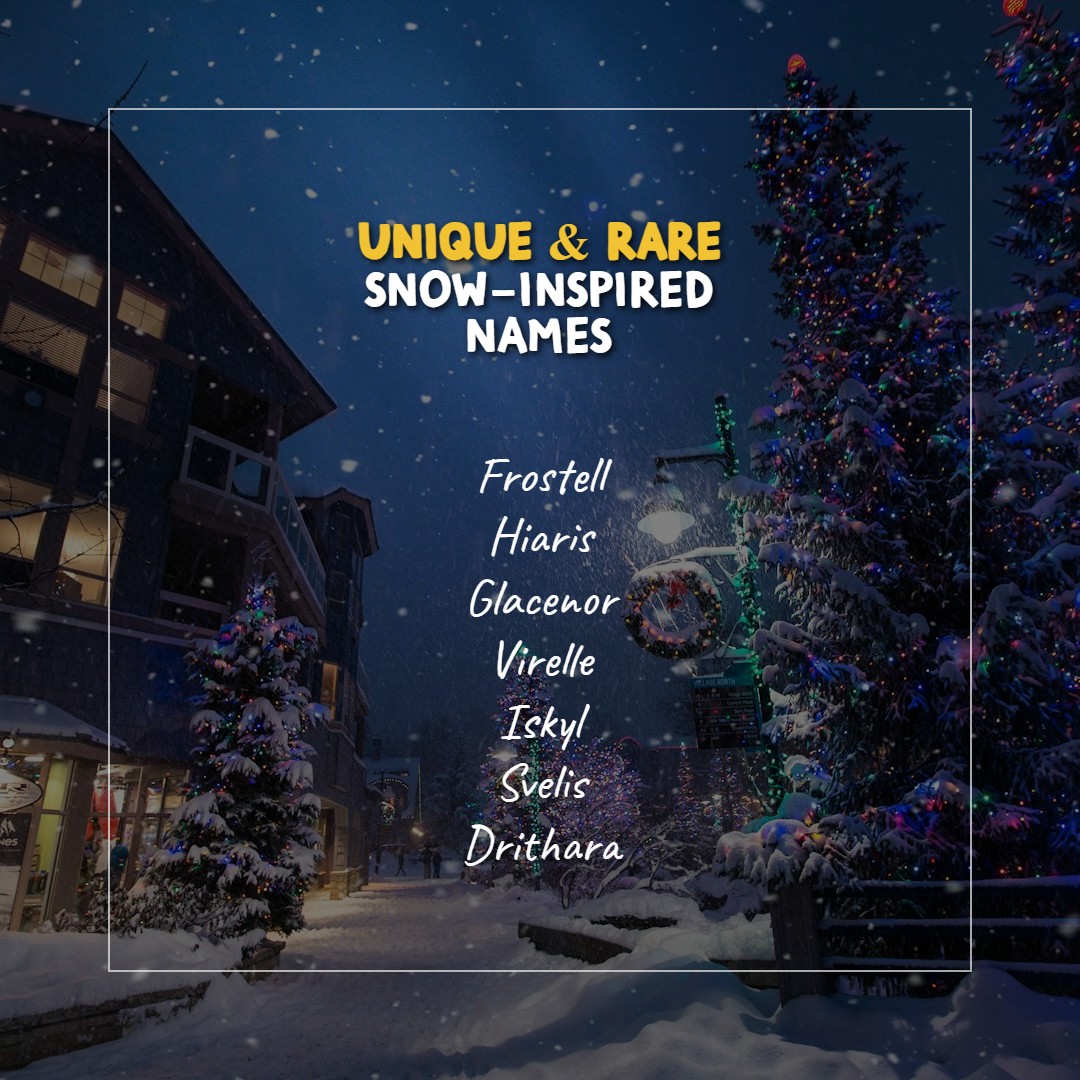 80+ Beautiful Names That Mean Snow for Boys & Girls (With Origins ...